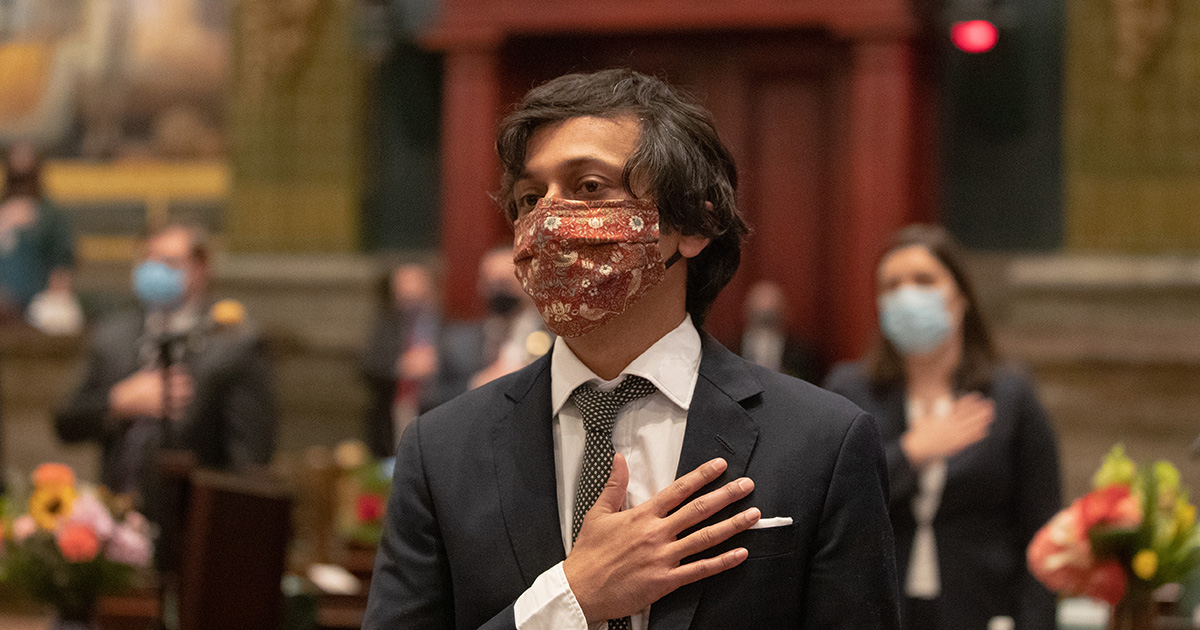 Senator Nikil Saval Begins 2021–22 Session as Democratic Chair of ...