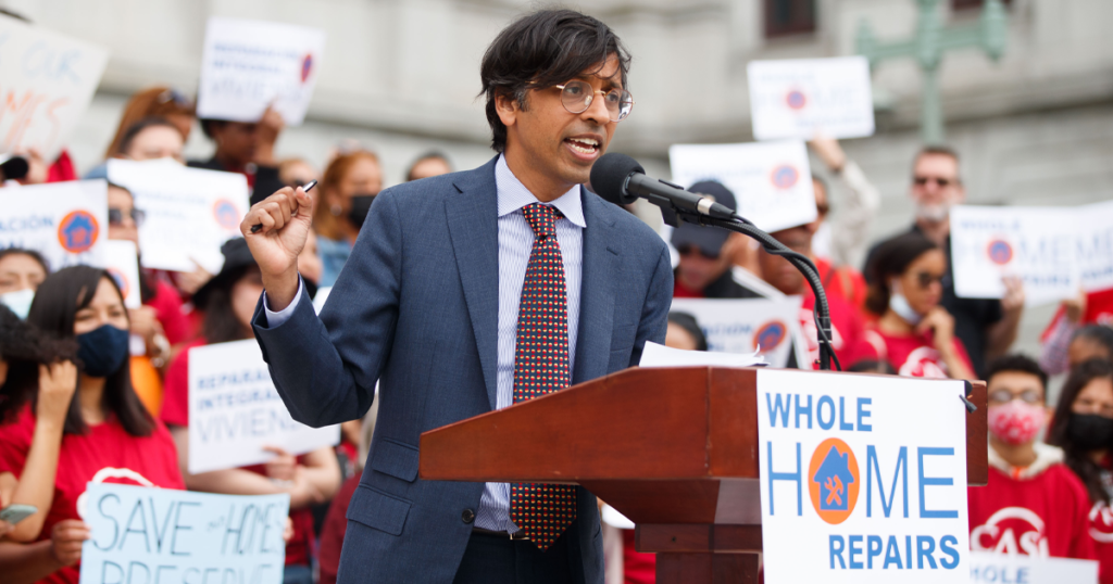 Senator Nikil Saval Praises State Commitment to Whole-Home Repairs ...